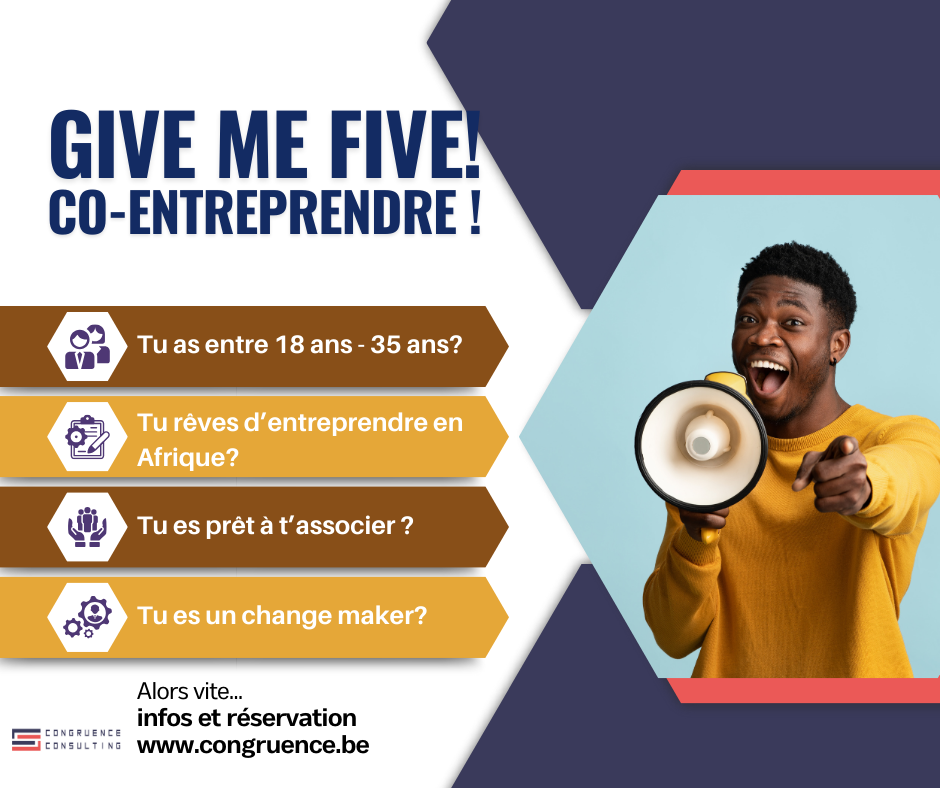 Give me five! co-entreprendre à l'international - Congruence Consulting